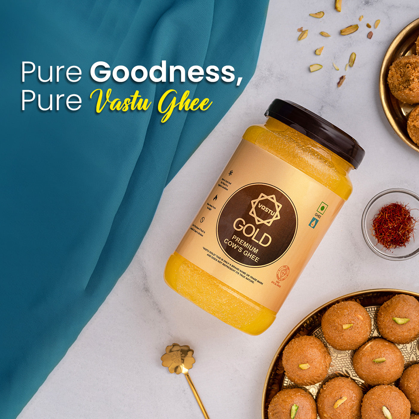 India's leading cow ghee brand – Shree Radhe Dairy Farm & Foods Ltd