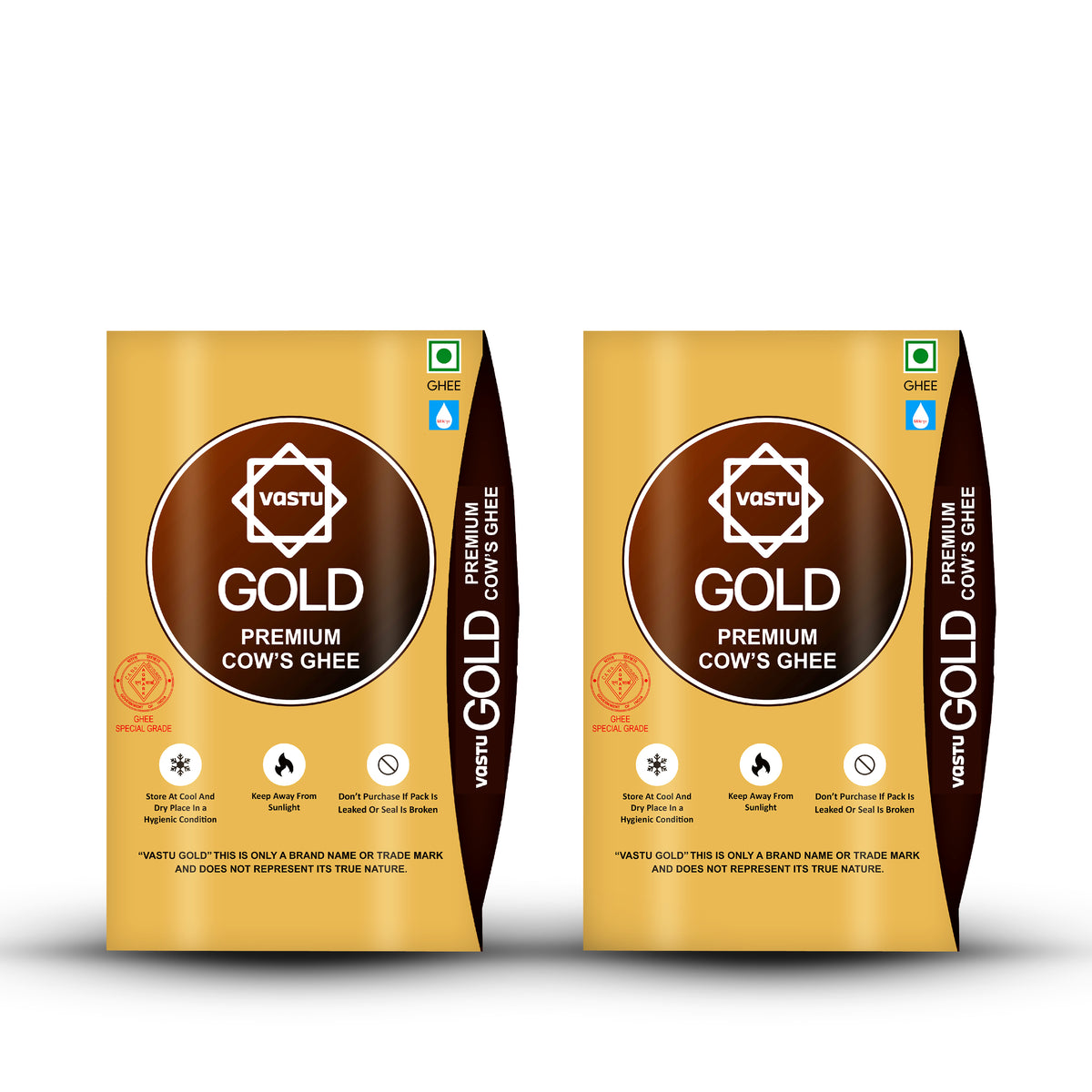 Vastu Cows Gold Ghee Tetrapack(Sikka Pack) Combo(Pack of 2) – Shree ...